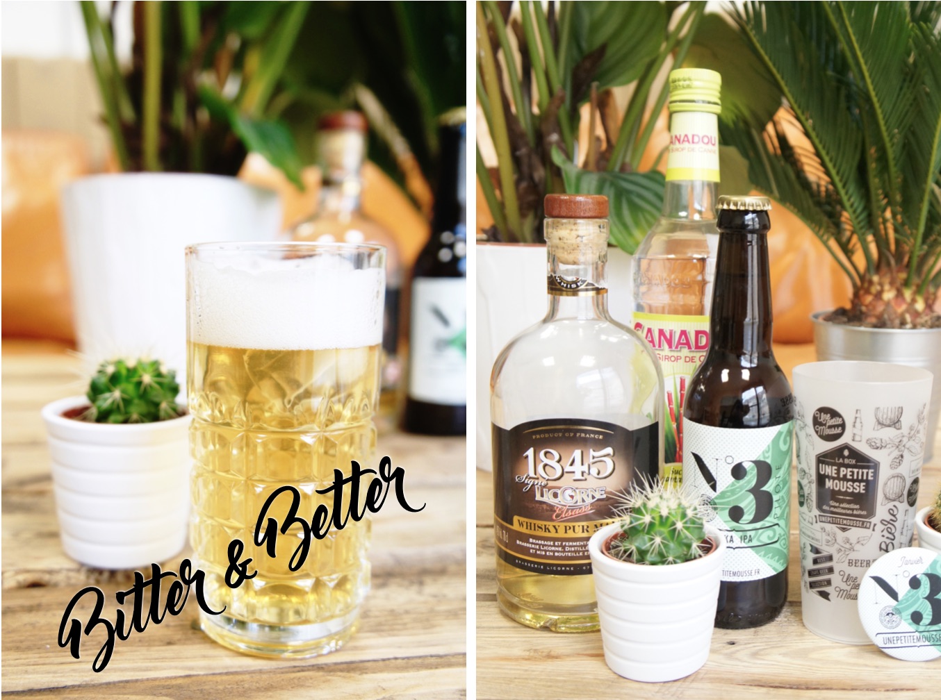 Cocktail bière au whisky et IPA : voici notre Better & Bitter